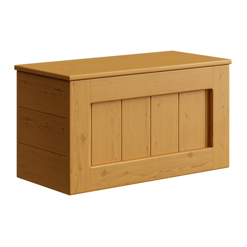 Storage Bench, Wood Top, 31in, 43in, 63in, 81in wide – Crate Designs ...